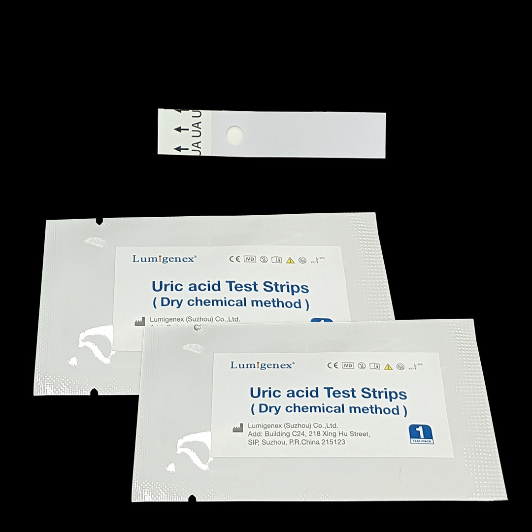 Biochemical Uric Acid Test Strip Gout Diagnose Device Blood Analysis ...